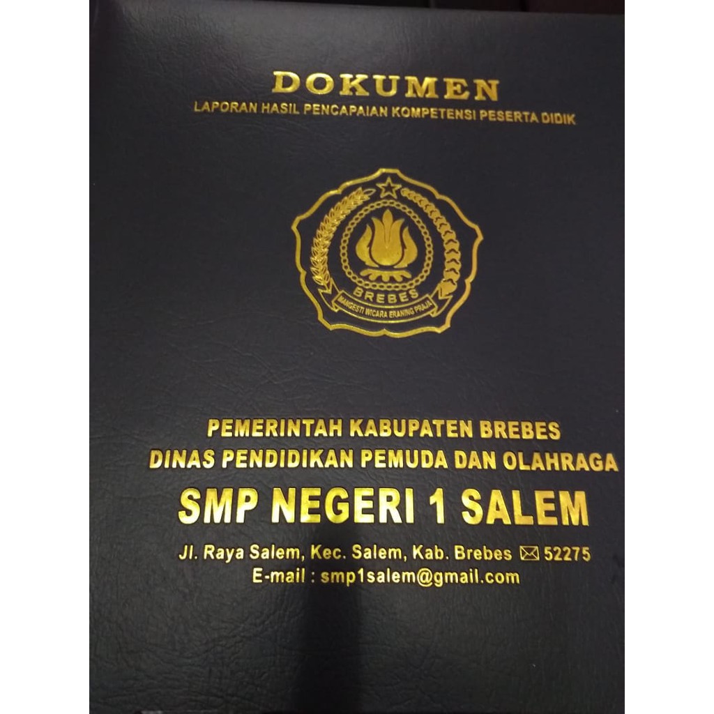 Jual MAP Rapot - K13 - Map Hotprint - Map Ijazah MURAH isi 14 lmbar ...