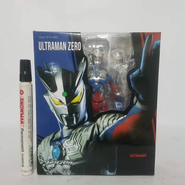 Jual mainan action figure shf ultraman zero recast bandai by legend ...