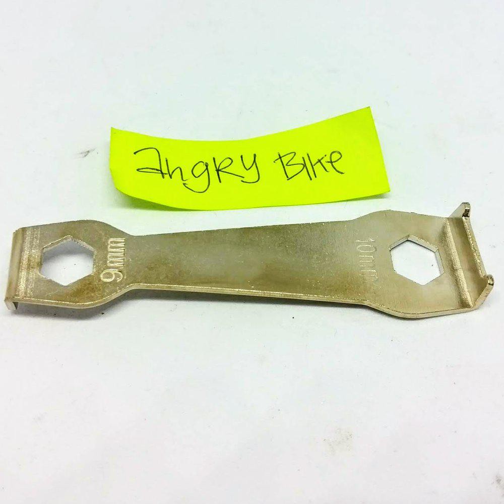 Jual Terpopuler Tool Kunci Penahan Buka Pasang Baut Mur Chainring Crank ...