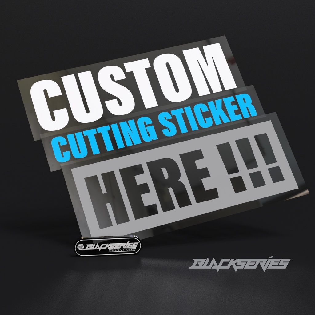 Jual Custom Stiker | Custom Cutting Stiker | Cutting Sticker Custom ...