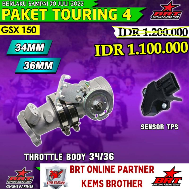 Jual TB BRT GSX 160 FUFI THROTTLEBODY SENSOR TPS ORIGINAL | Shopee ...