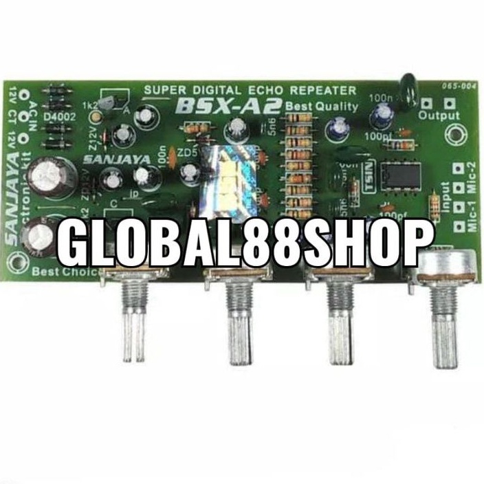 Jual KIT PRE AMP BSX A2 TONE CONTROL DIGITAL REPEATER ORIGINAL/ASLI ...
