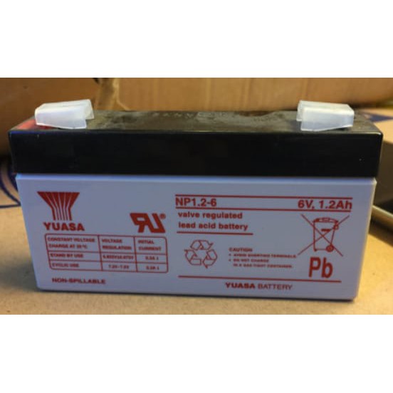 Jual Battery Yuasa 6V1.2Ah ( Ultrasound Terapi BTL-4000 ) | Shopee Indonesia