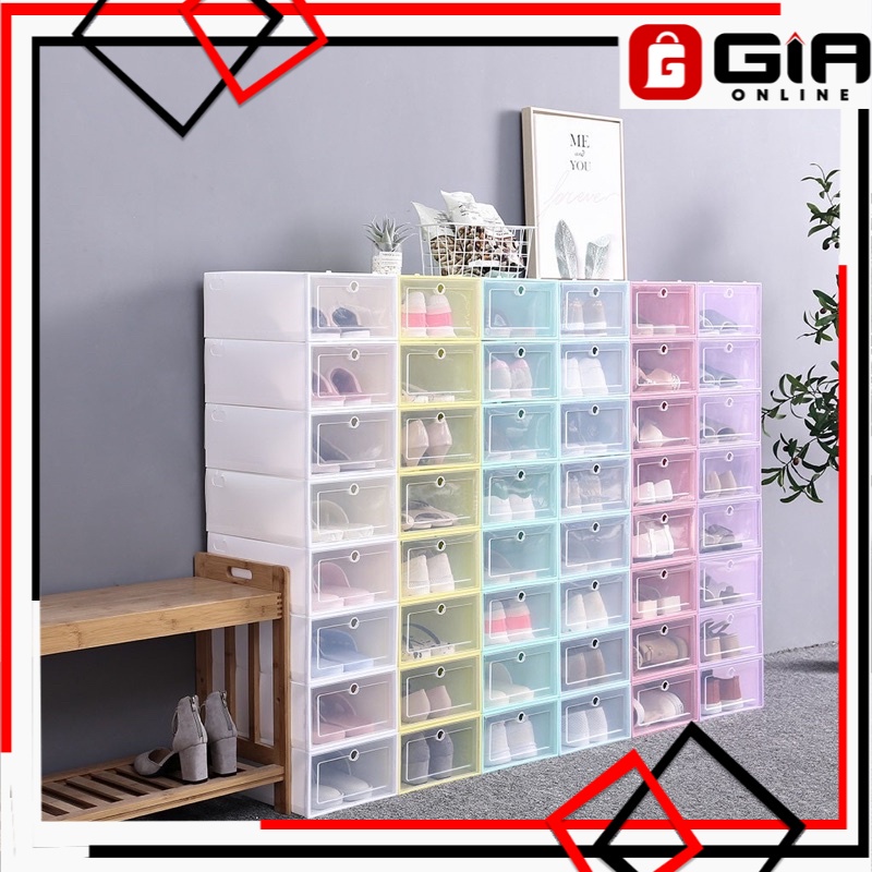 Jual Kotak Sepatu Transparan / Box Penyimpanan Sepatu | Shopee Indonesia