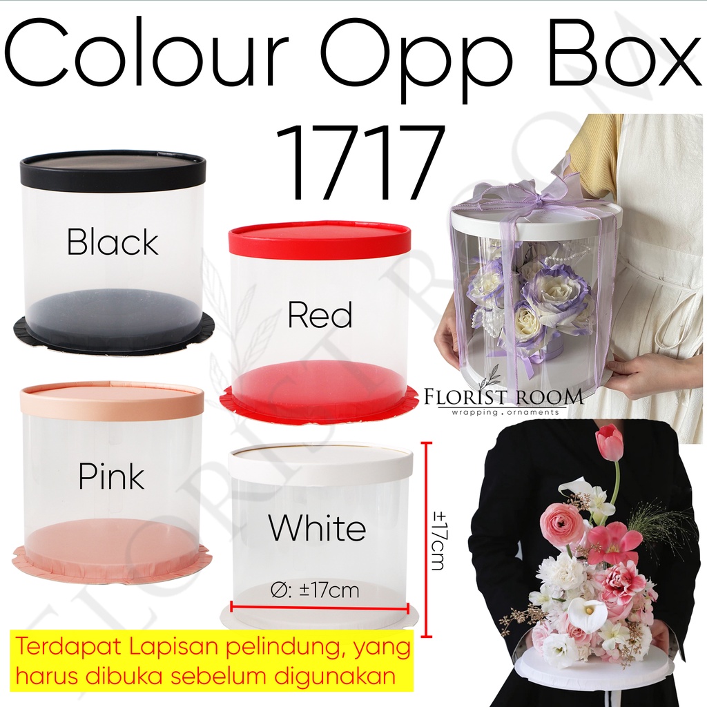Jual Colour Opp Box 1717 - Box kado - Box Bunga - Box Kue | Shopee ...