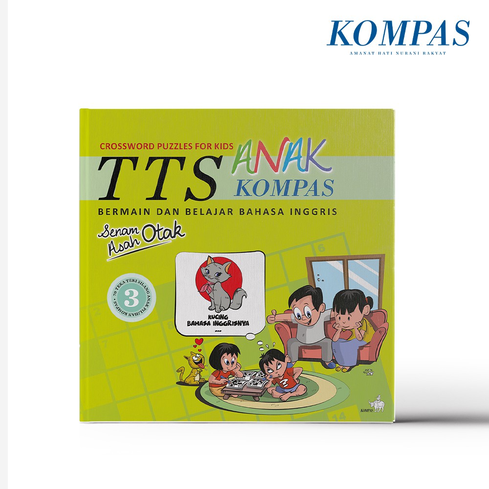 Jual TTS ANAK KOMPAS 3 – Bermain dan Belajar Bahasa Inggris | Shopee ...