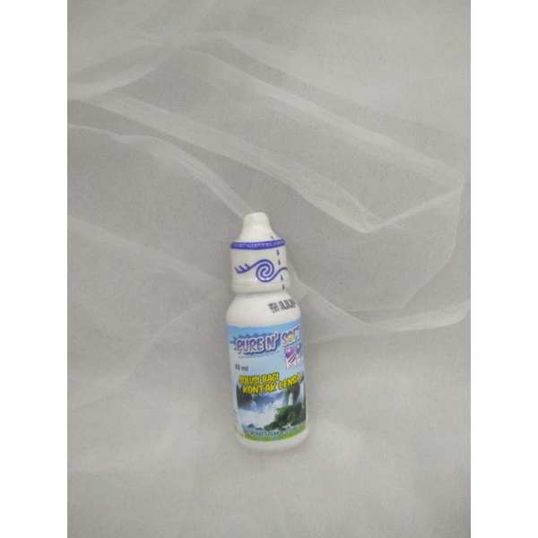 Jual Air Softlens Pure N soft 60 ml | Shopee Indonesia