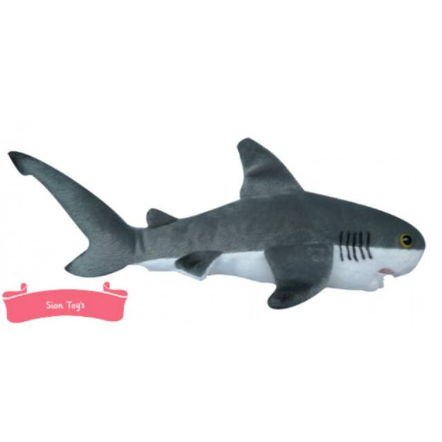 Jual Boneka Ikan Hiu Sirip Hitam (Blacktip Reef Shark) | Shopee Indonesia