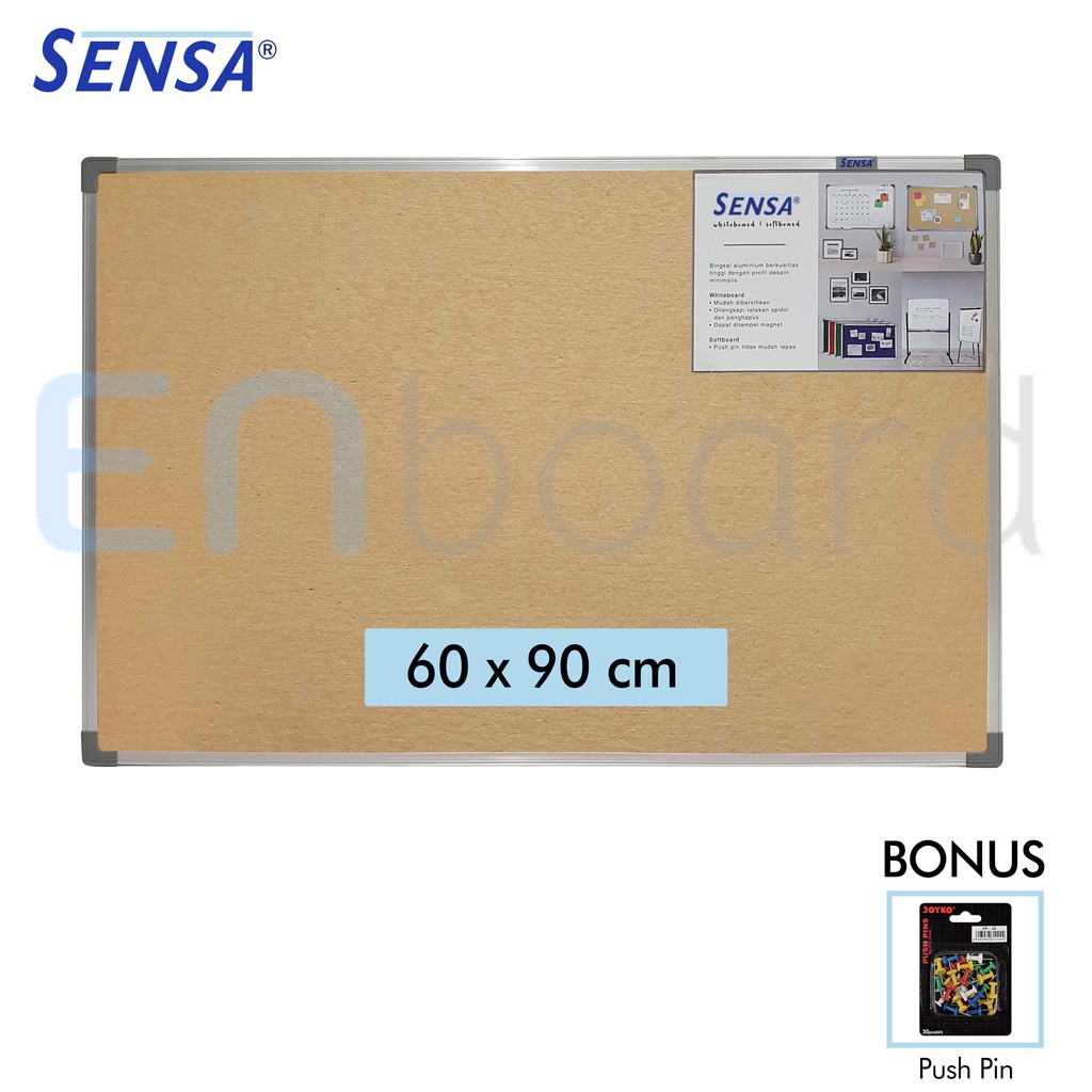 Jual Softboard / Pin Board / Cork Board / Papan Pengumuman / Mading ...