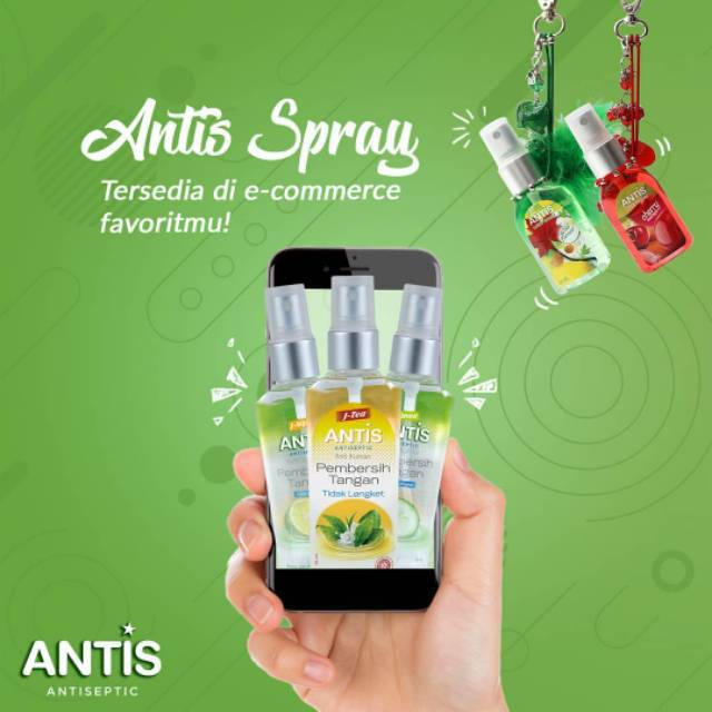 Jual Antis spray 55 ml | Shopee Indonesia