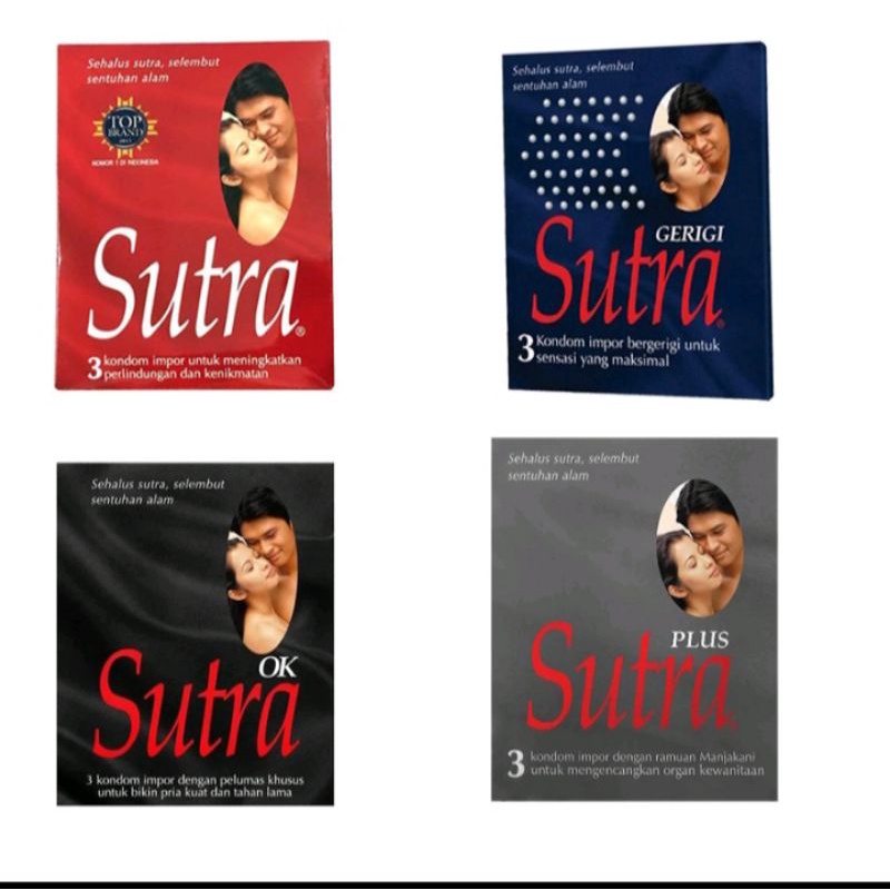 Jual kondom sutra all varian isi 3 pcs | Shopee Indonesia