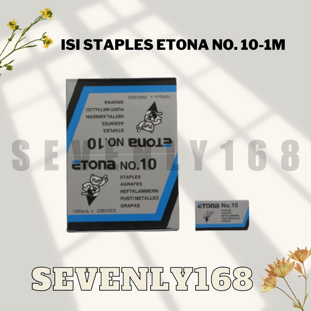 Jual Isi Staples Etona No. 10-1M | Shopee Indonesia