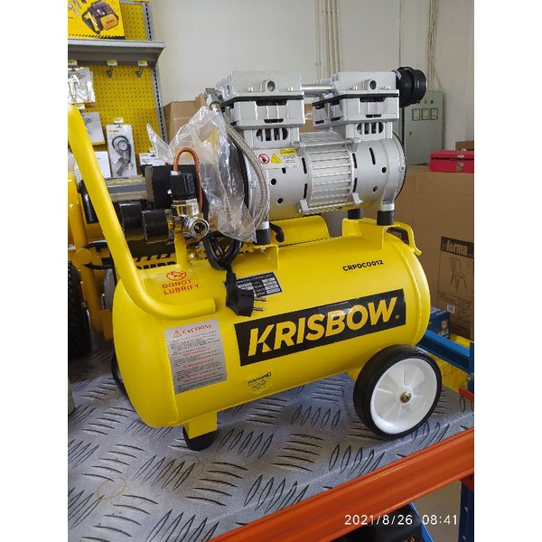 Jual KRISBOW Kompresor tanpa oli/ COMPRESSOR 1HP 24L 8B 1P OF CRPDCO012 ...