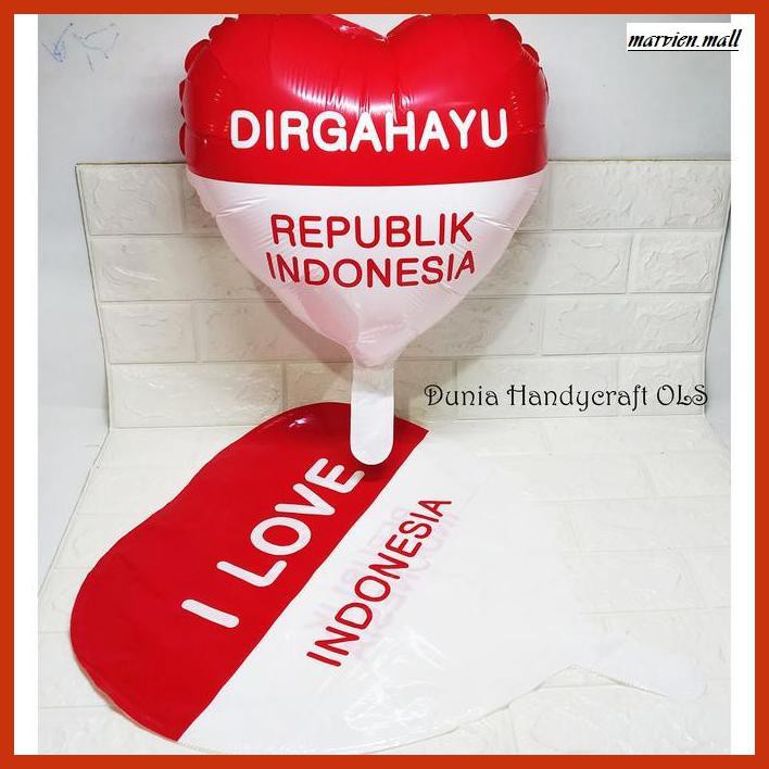 Jual buku-arsitek- balon / hiasan / merah putih / foil 17 agustus ...