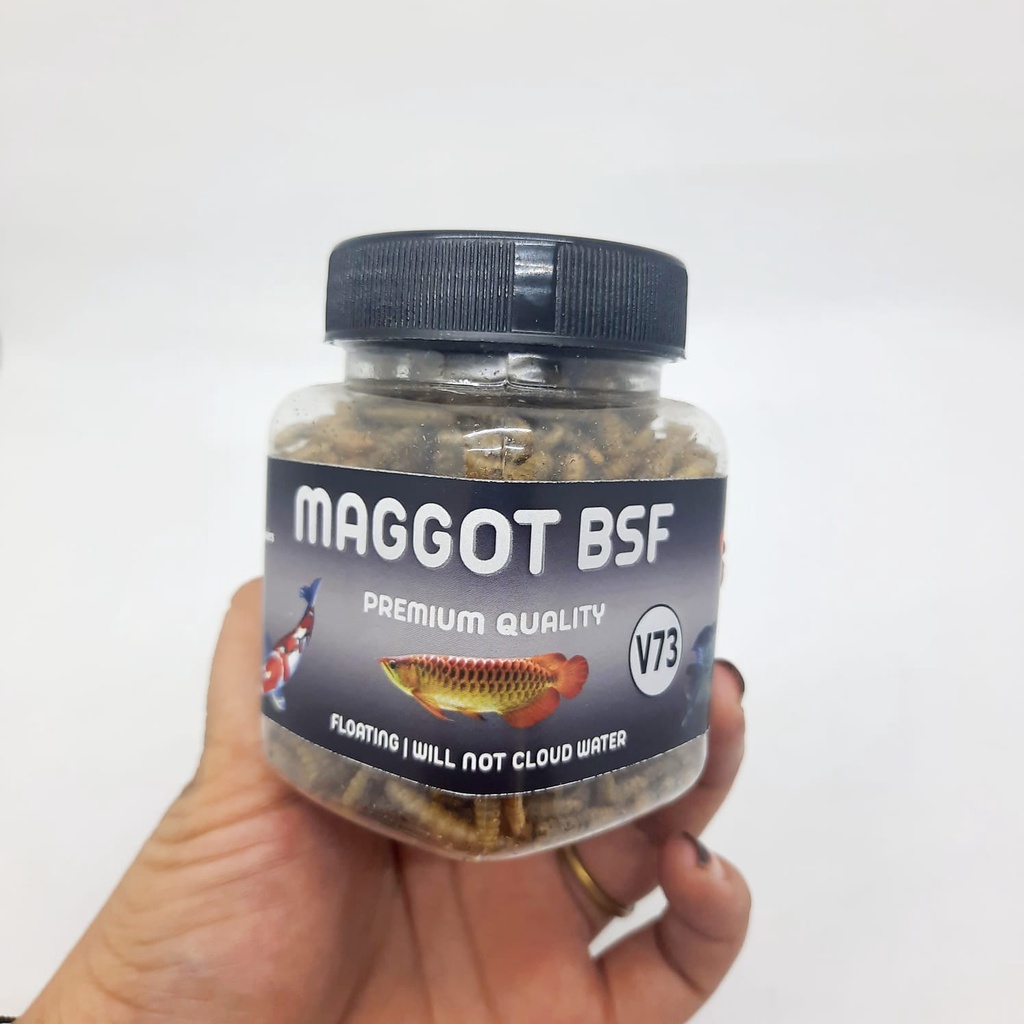 Jual MAGGOT PREMIUM HIGH PROTEIN 35 GRAM MAGGOT PAKAN IKAN REPACK ...