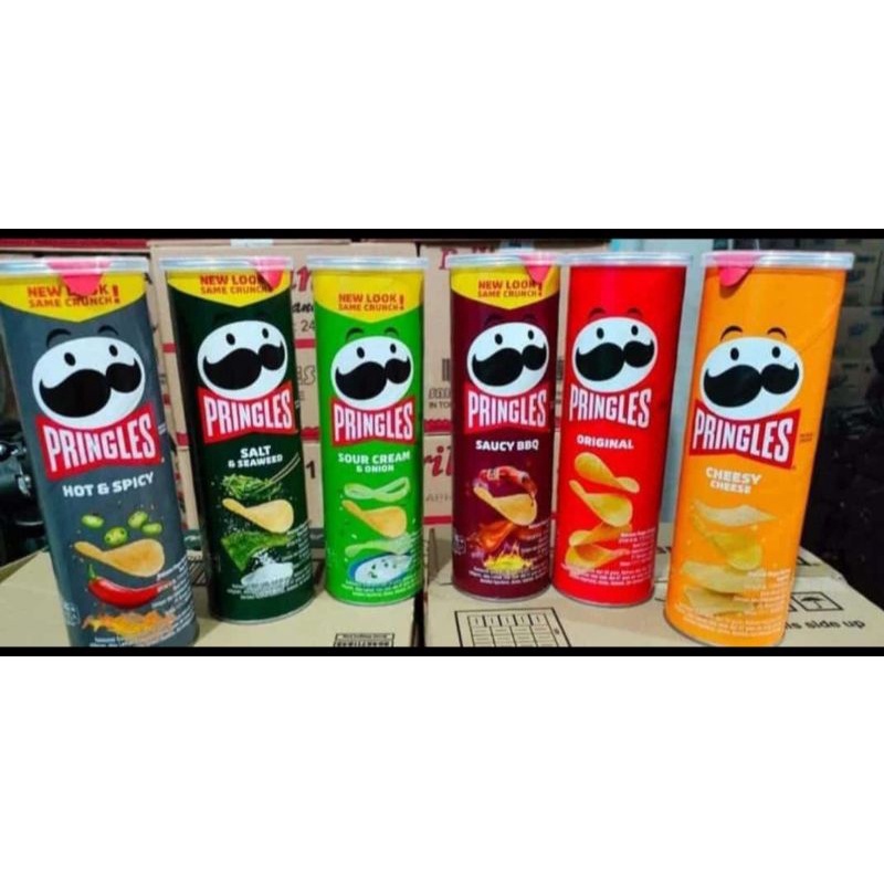 Jual PRINGLES [KERIPIK KENTANG] 107 GRAM - READY STOCK | Shopee Indonesia