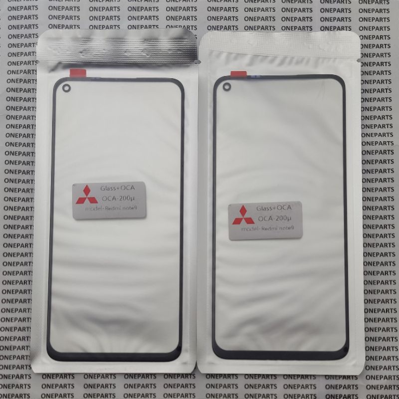 Jual KACA GLASS LCD PLUS LEM OCA REDMI NOTE 9 / REDMI 10X 4G ORIGINAL | Shopee Indonesia
