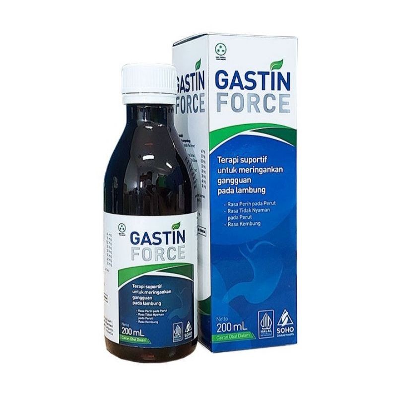 Jual Gastin Force 200 ml - Obat Lambung Herbal | Shopee Indonesia