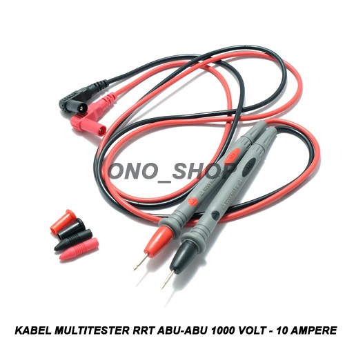Jual Kabel Multitester RRT Abu-Abu 1000 Volt - 10 Ampere | Shopee Indonesia