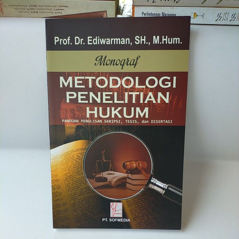 Jual buku monograf metodologi penelitian hukum | Shopee Indonesia
