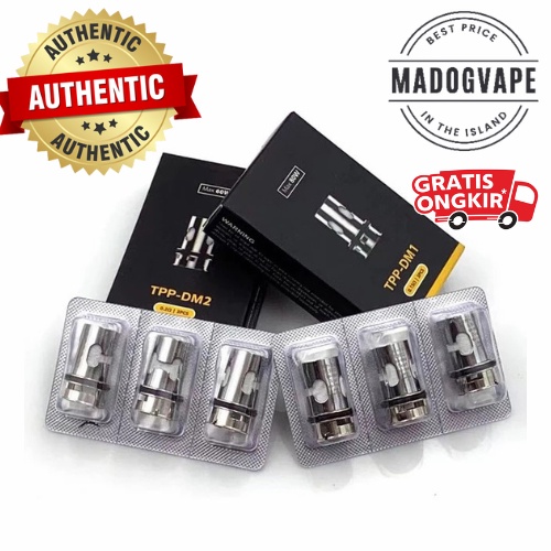 Jual Coil Voopoo TPP Coil Series Replacement 100% Authentic / Coil TPP ...