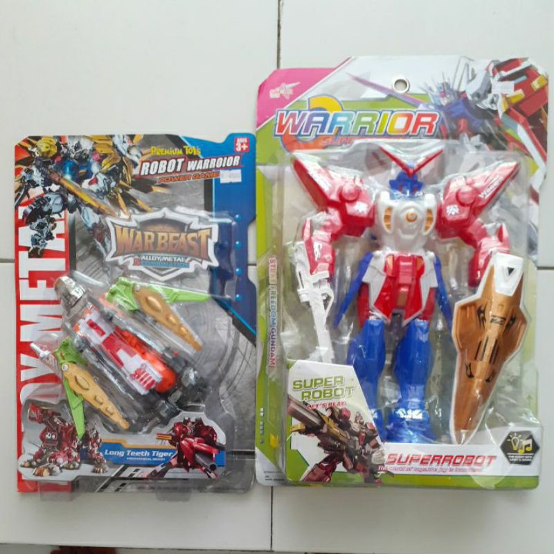 Jual MAINAN ROBOT SUPER ROBOT WARRIOR | Shopee Indonesia