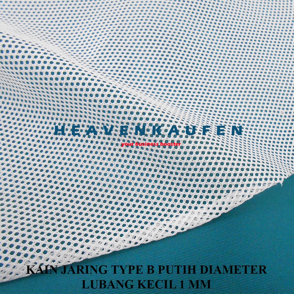 Jual Kain Jaring Jala Lubang Kecil Diameter 1 mm Warna Putih Untuk ...