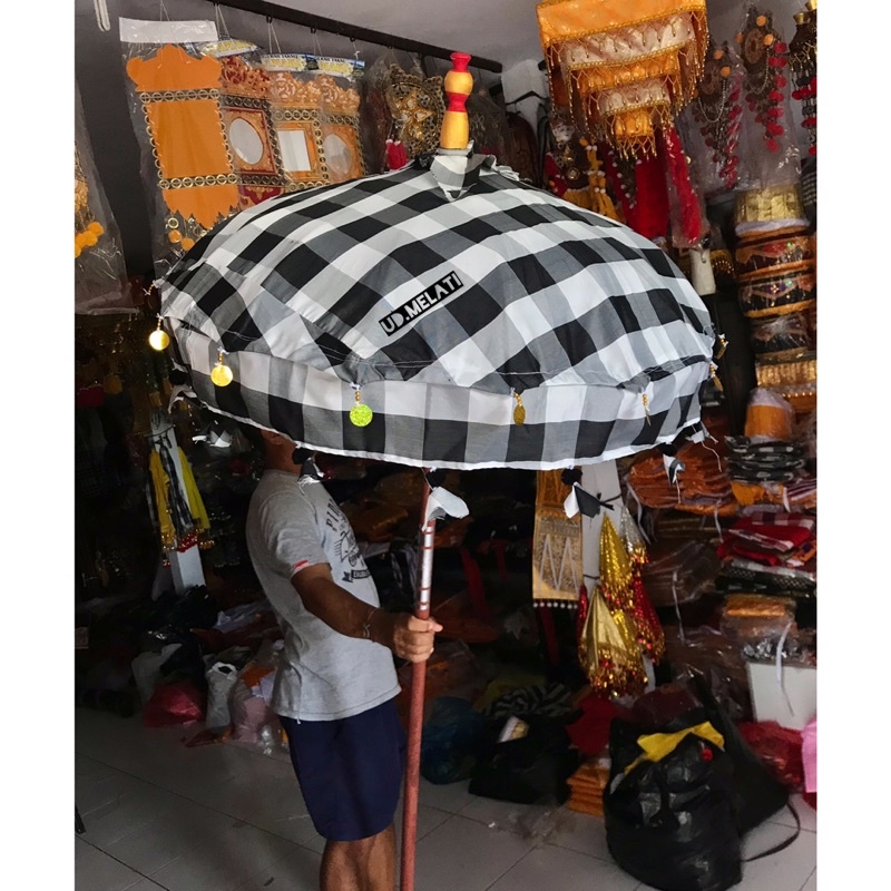 Jual Tedung Bali Payung Bali rob" diameter 1mtr sudah dengan tongkat ...