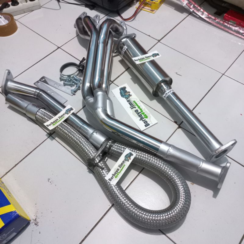 Jual KNALPOT HEADER 421 KENALPOT JIMNY KATANA FULL SET RACING | Shopee ...