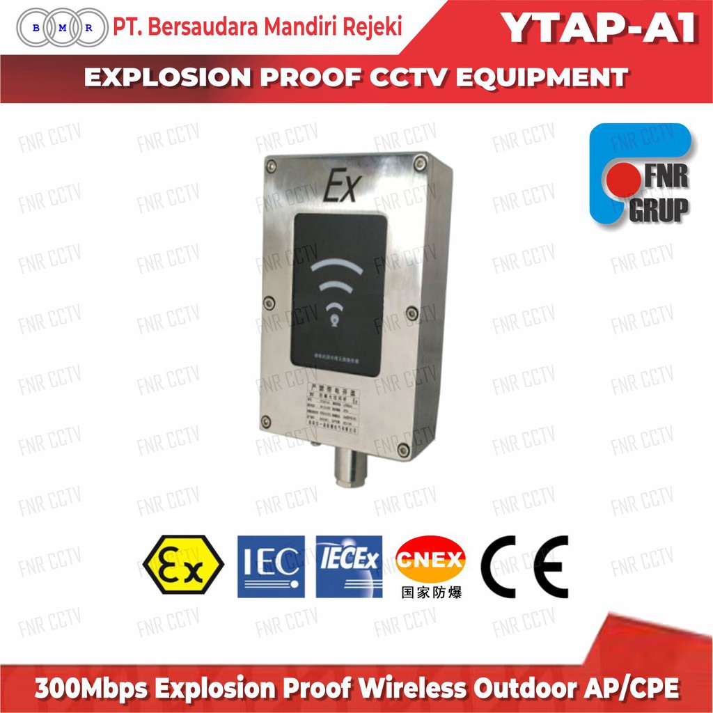 Jual Explosion Proof Wireless AP CPE Outdoor 300Mbps Access Point YTAP ...