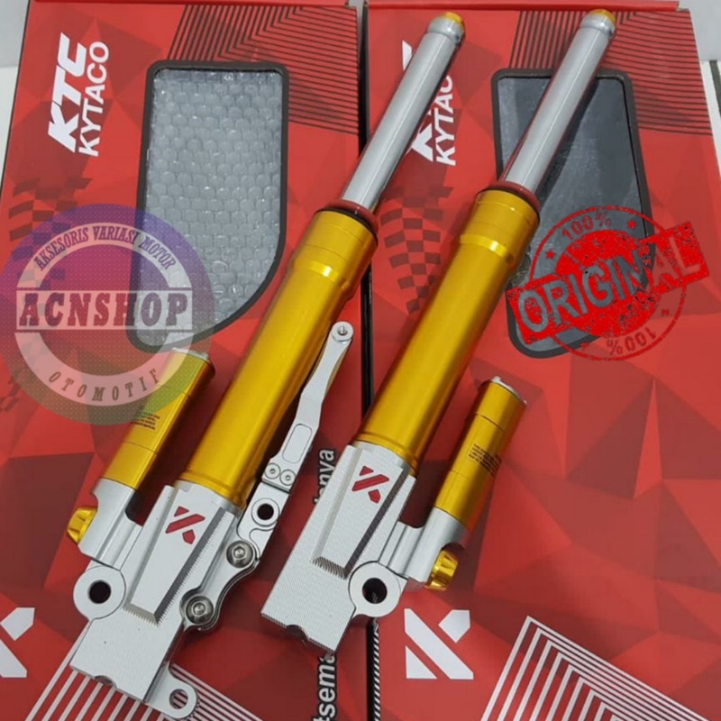 Jual Tabung Shock Depan KTC KYTACO Vario Beat Fi Scoopy Vario 125 Vario 150 Shock Genio KTC ...