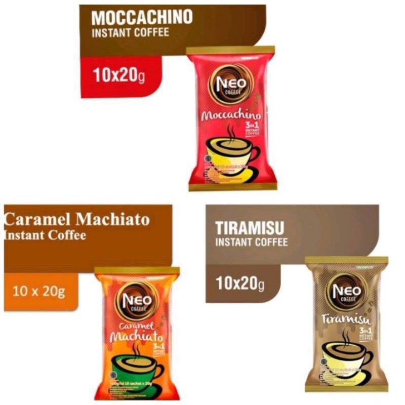 Jual Neo Coffe 9 sachet | Shopee Indonesia