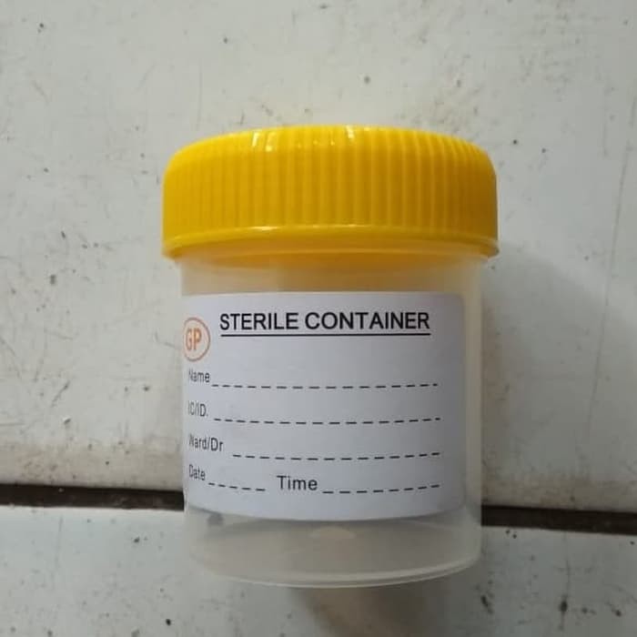Jual POT URIN STERIL GP. STERILE CONTAINER URIN | Shopee Indonesia