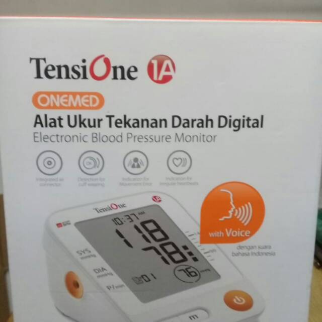 Jual Tensi ONE 1A + suara (alat ukur tekanan darah ) | Shopee Indonesia