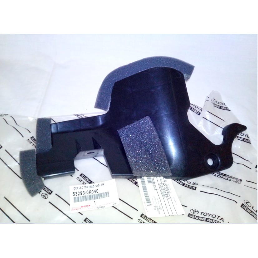Jual DEFLECTOR RADIATOR SIDE RH (53293-0K040) INNOVA | Shopee Indonesia