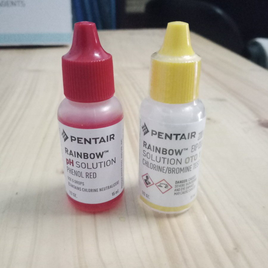 Jual Refill Test Kit pH dan CL Merk Pentair | Isi Ulang Test Kit Kolam ...
