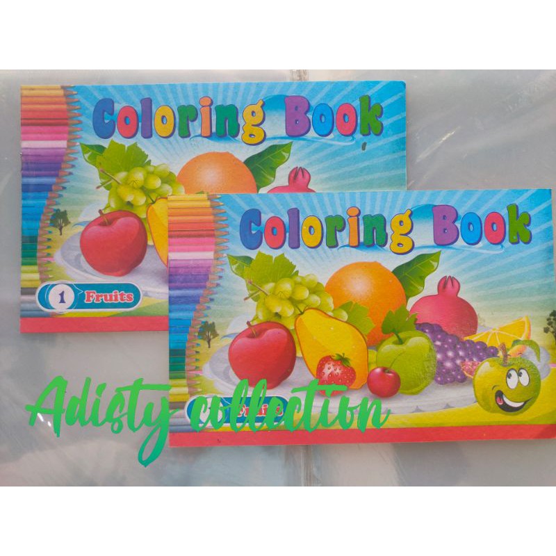 Jual Buku Mewarnai / Coloring Book Ukuran 24x16cm | Shopee Indonesia