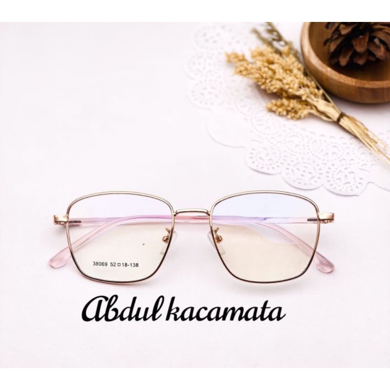 Jual Frame kacamata cewek Kacamata minus Kacamata Anti Radiasi paket ...