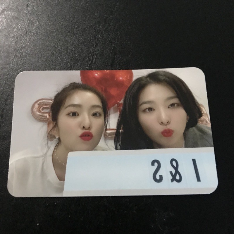 Jual Red Velvet monster irene seulgi photocard middle base top note | Shopee Indonesia