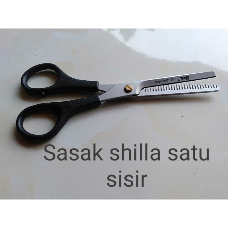 Jual Gunting penipis rambut/Sasak shilla | Shopee Indonesia