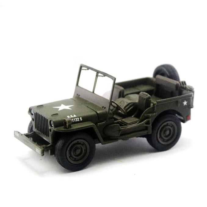 Jual Diecast Miniatur Mainan Mobil Jeep Willys | Shopee Indonesia
