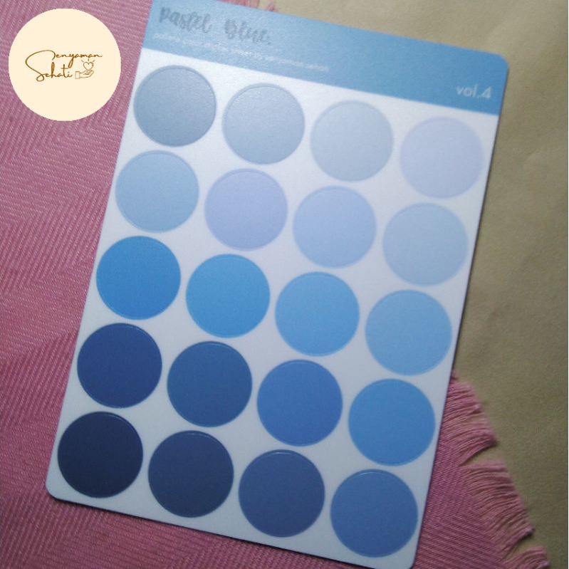 Jual Pastel Sticker Sheets Series by Senyaman Sehati / Stiker Bujo ...