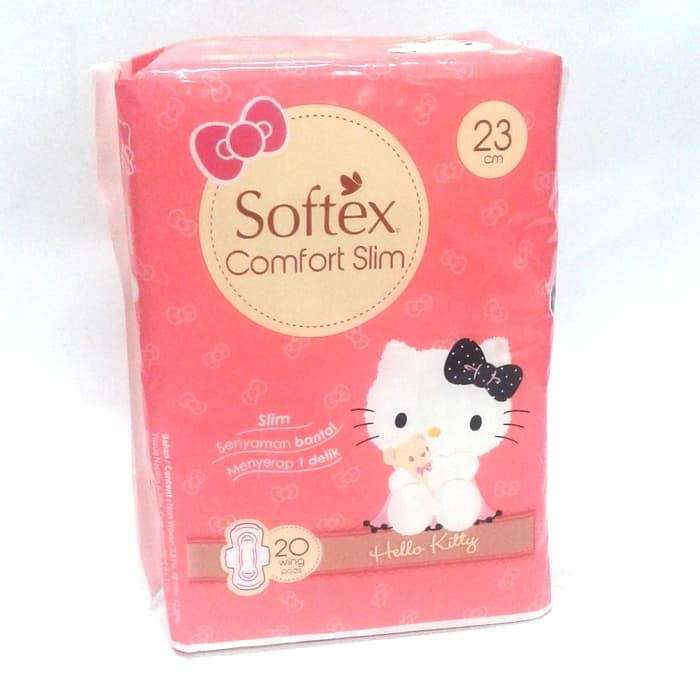 Jual SOFTEX COMFORT SLIM WING 20PADS 23CM | Shopee Indonesia