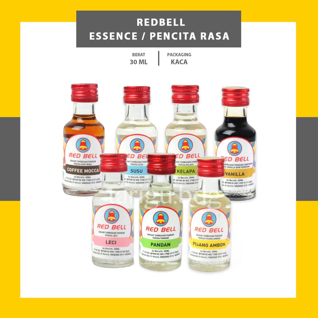 Jual RED BELL FOOD ESSENCE 30ML - REDBELL PEWARNA AROMA MAKANAN ...