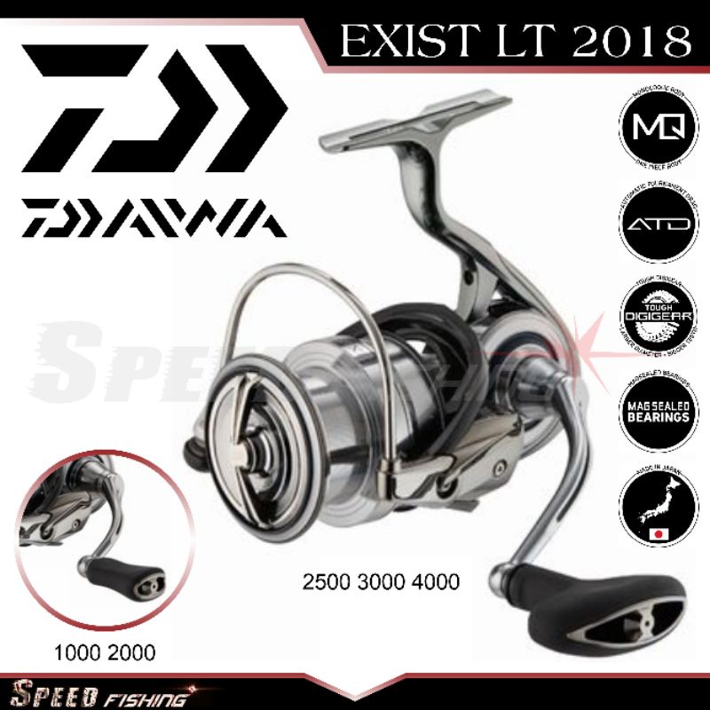 Jual Reel Daiwa Exist LT 2500 3000 4000 Daiwa Exist LT 2018 JDM | Shopee Indonesia