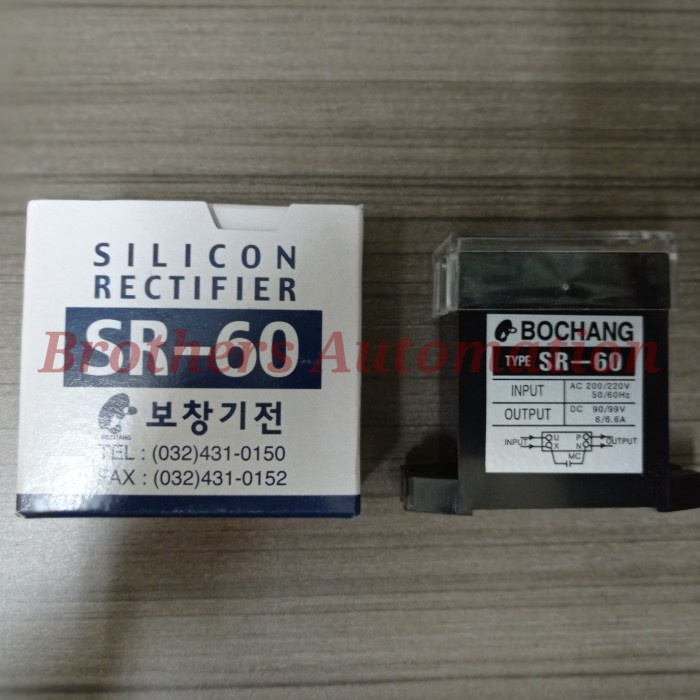 Jual Katrol- Silicon Rectifier Sr-60 Bochang Sr60 Korea -Katrol. | Shopee Indonesia