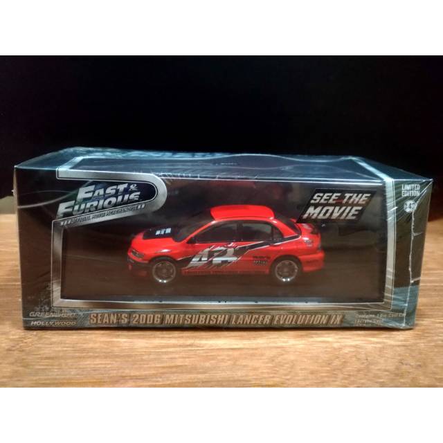Jual Diecast Sean Mitsubishi Lancer Evolution Evo IX Fast And Furious ...