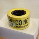 Jual POLICE LINE / BARRICADE LINE / SAFETY LINE 3 inch X 300 meter ...