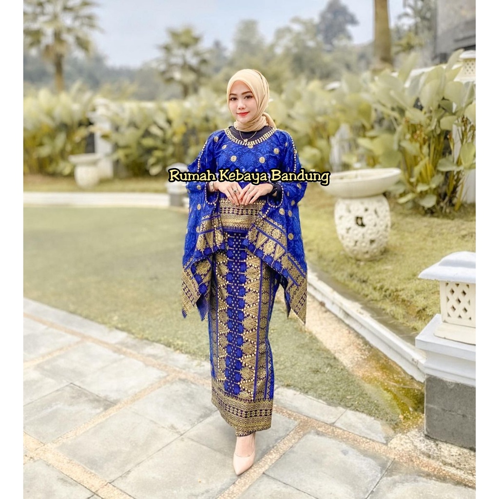 Jual SETELAN BATWING BATIK MOTIF SONGKET PALEMBANG BATIK JUPRI ( ADA ...