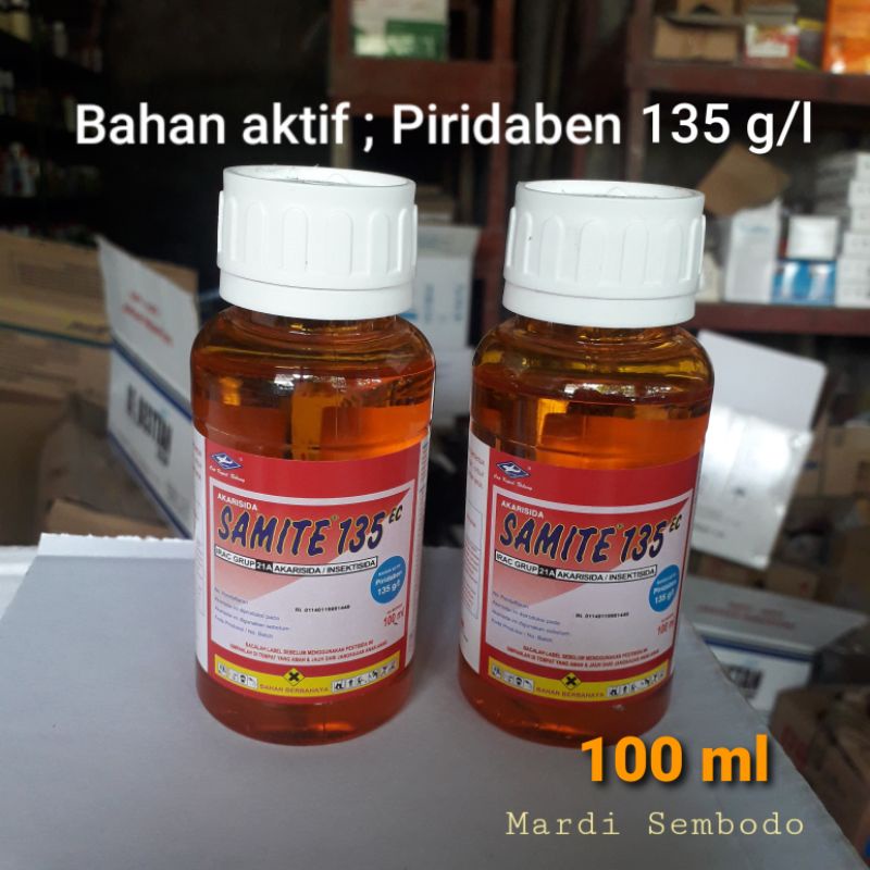 Jual Akarisida Insektisida SAMITE 135 EC hama tungau pada cabai 100 ml ...